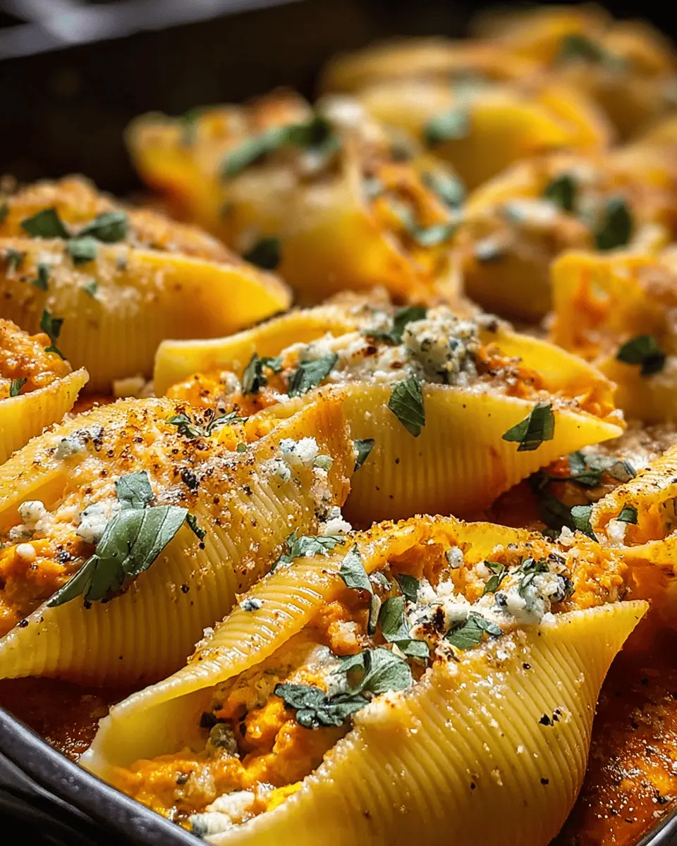 butternut squash stuffed shells