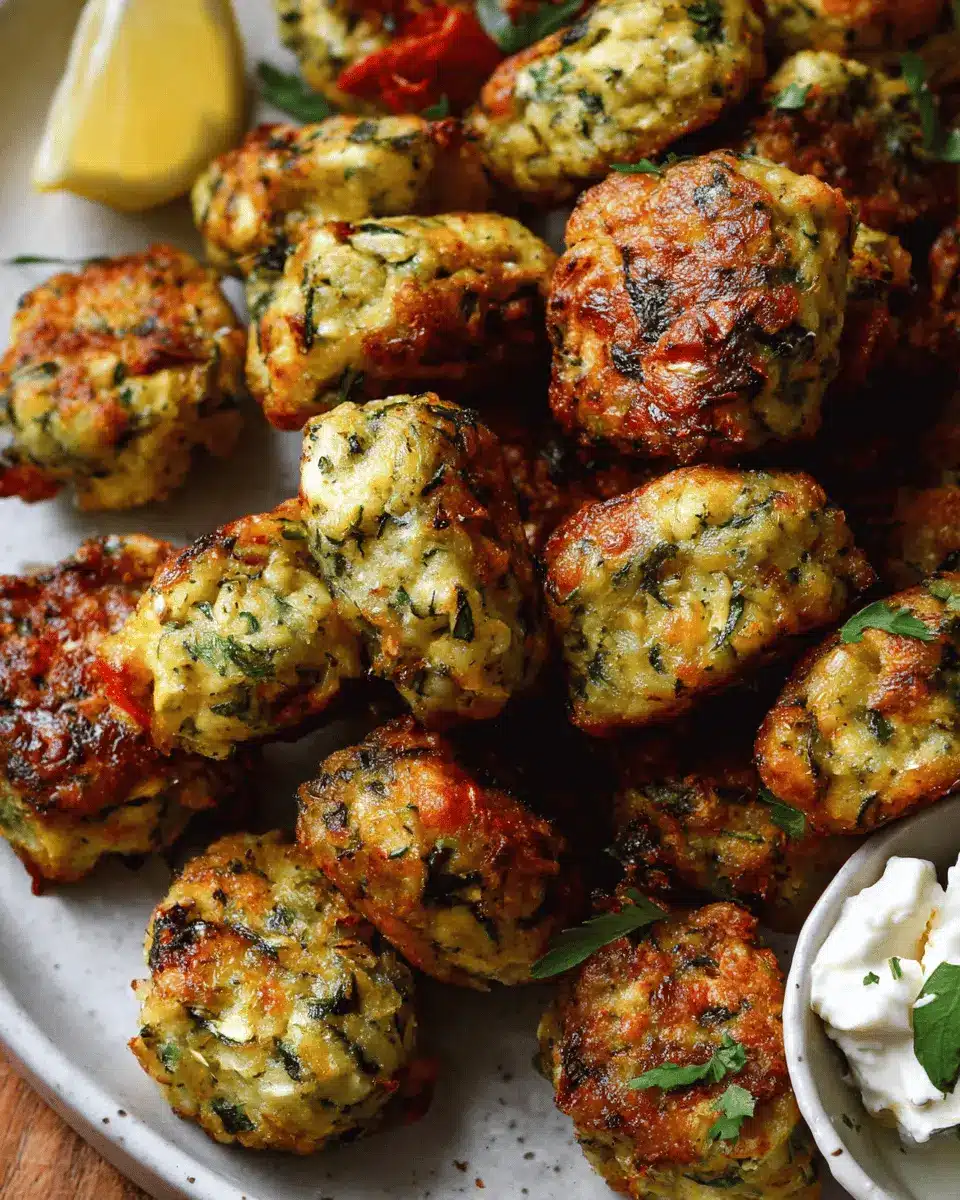 Greek Zucchini Tots