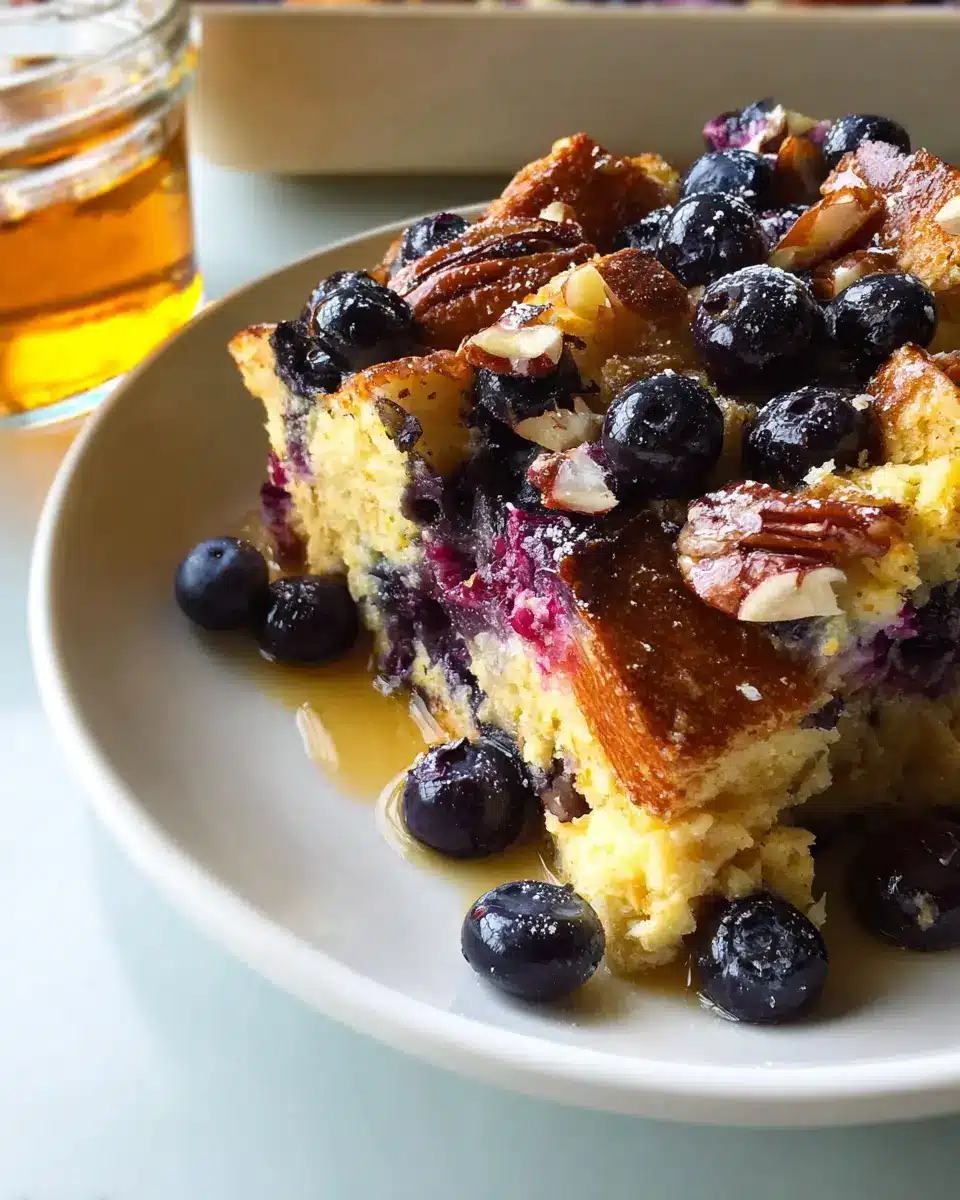 blueberry maple breakfast bake
