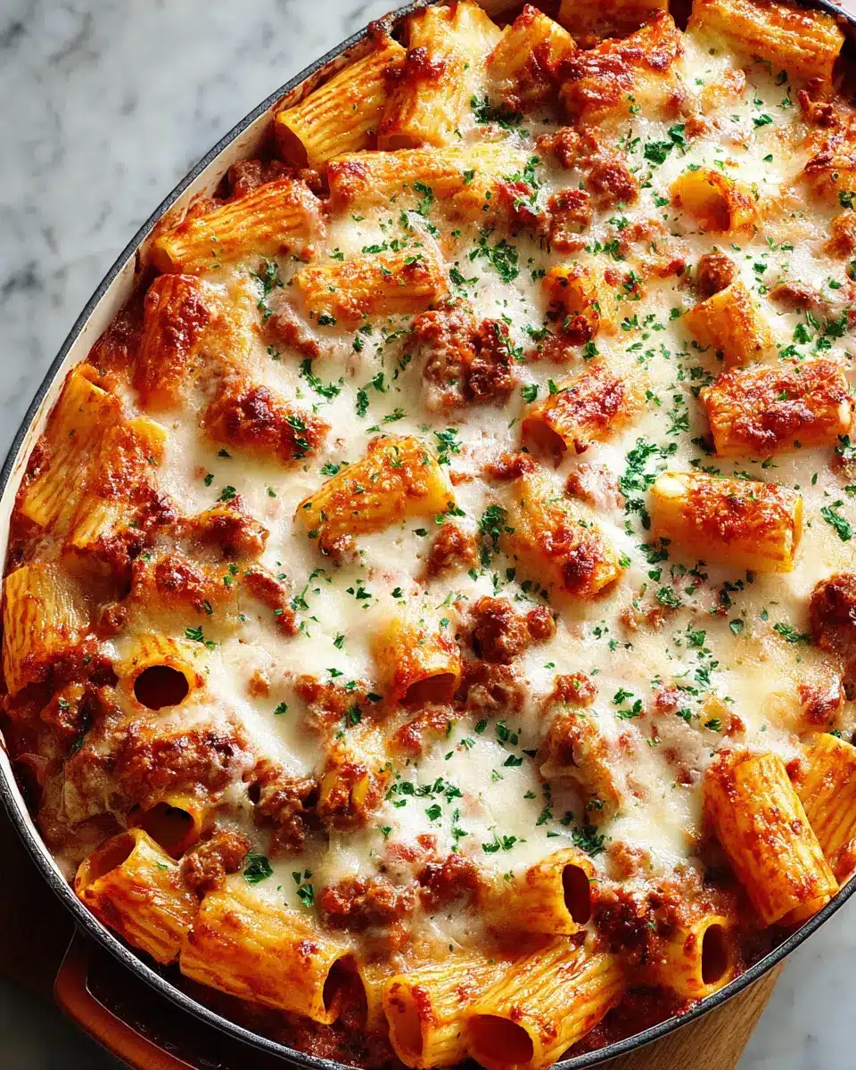 baked rigatoni